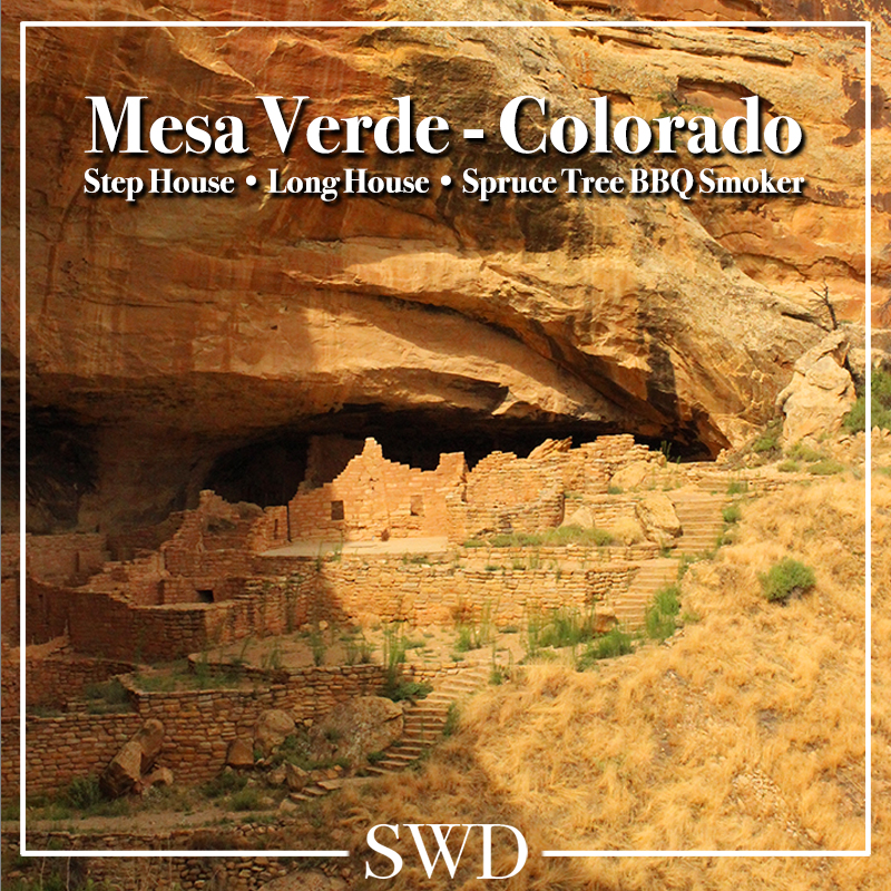 Mesa Verde Video Tour - Step House, Long House, Spruce Tree BBQ Smoker ...